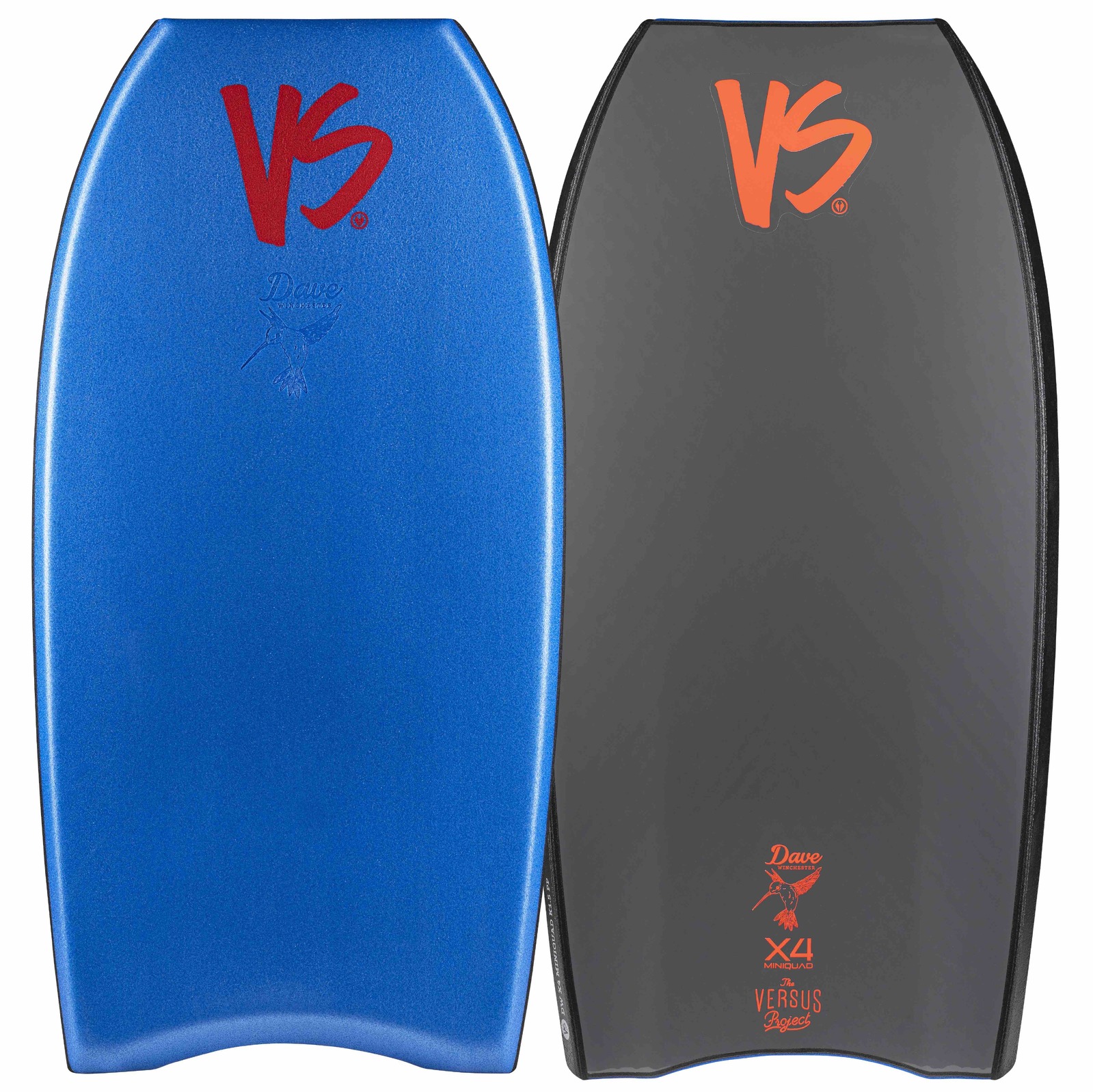 VS Dave Winchester Mini Quad Concave K15 PP Core Bodyboard is designed ...