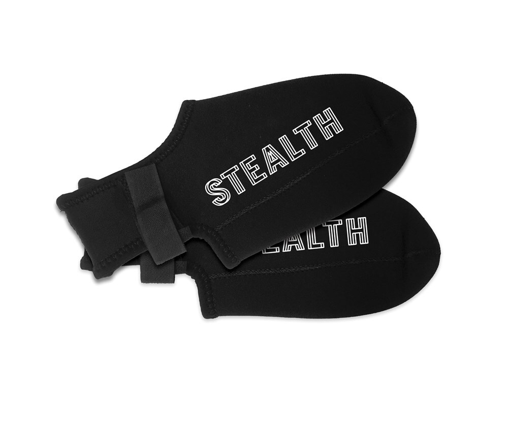 STEALTH Neoprene Fin Socks/ Savers- Pair - Black | eBay Australia