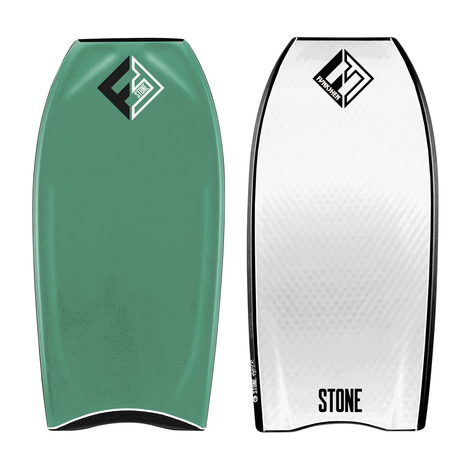 Funkshen Brad Stone Hypermesh D12PP core bodyboard. This bodyboard is ...