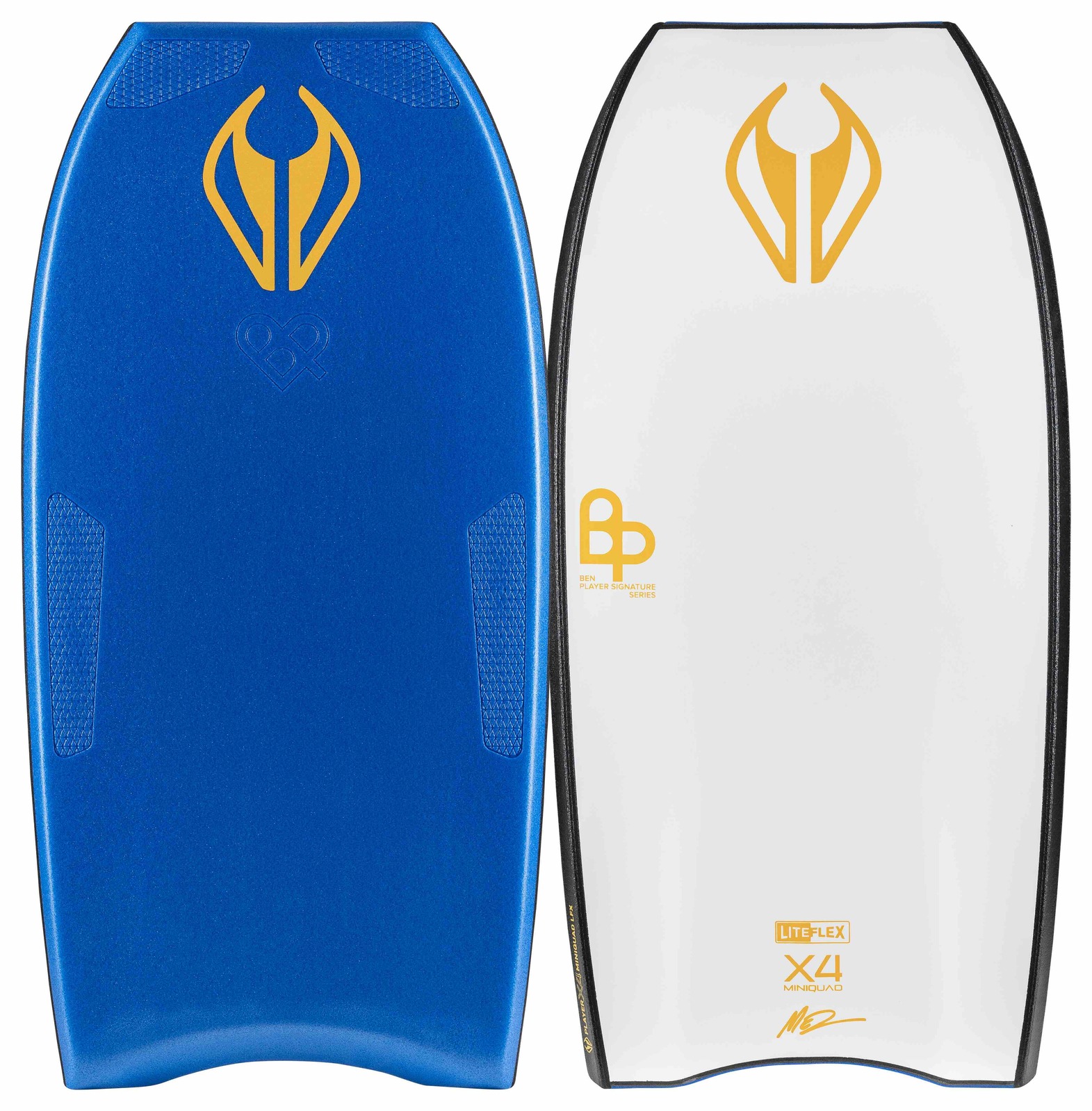 NMD Ben Player X4 Mini Quad Concave D12 PP Core Bodyboard. Designed to ...