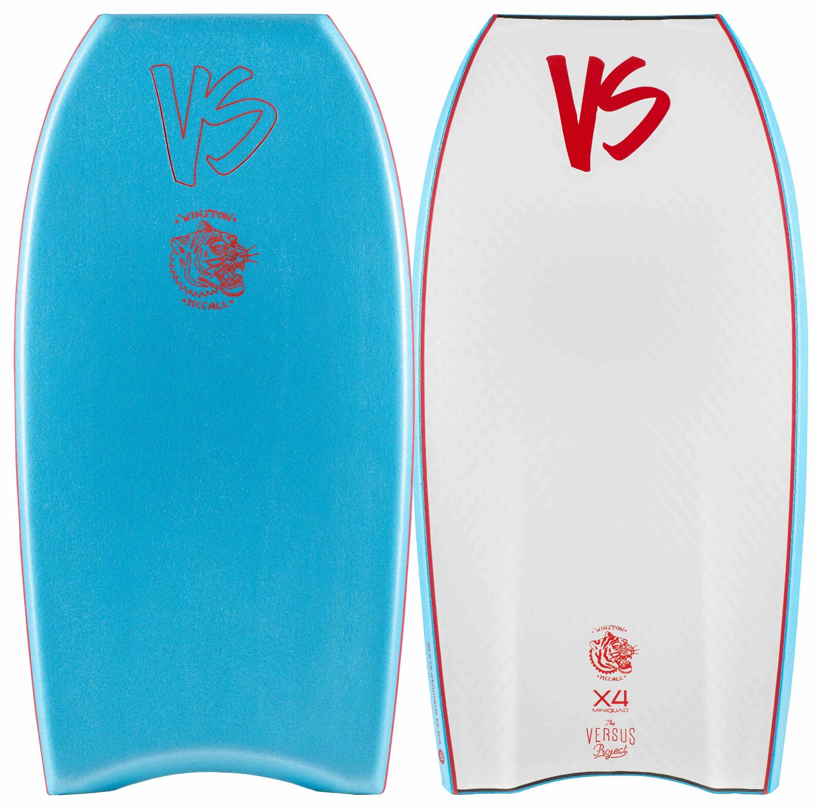 VS Winston McCall Mini Quad Concave Polypro Core Bodyboard is designed ...