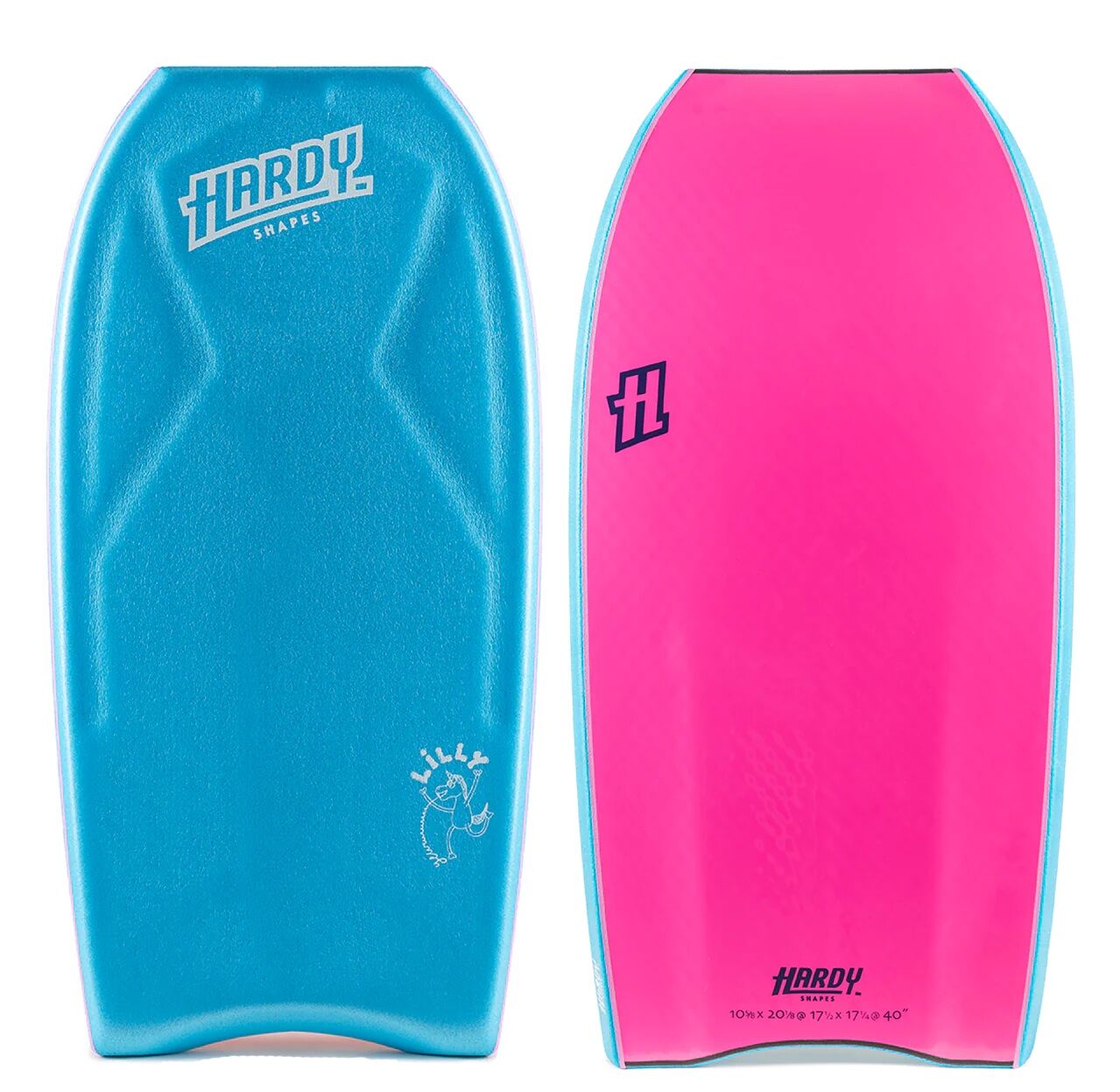 Hardy Shapes Bodyboard, the Lilly Pollard Quad K15 PP core is designed ...