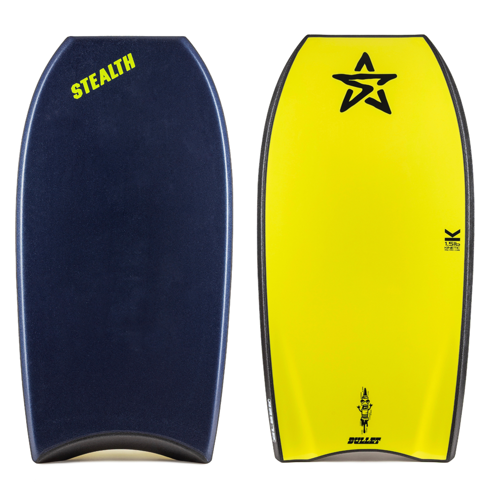 Stealth Bullet Block K15 PP Core Bodyboard, the is designed for bigger ...