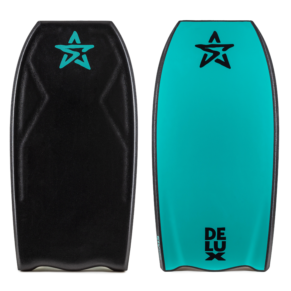 Stealth Bodyboard, The Delux Bat Tail PE core is designed for ...