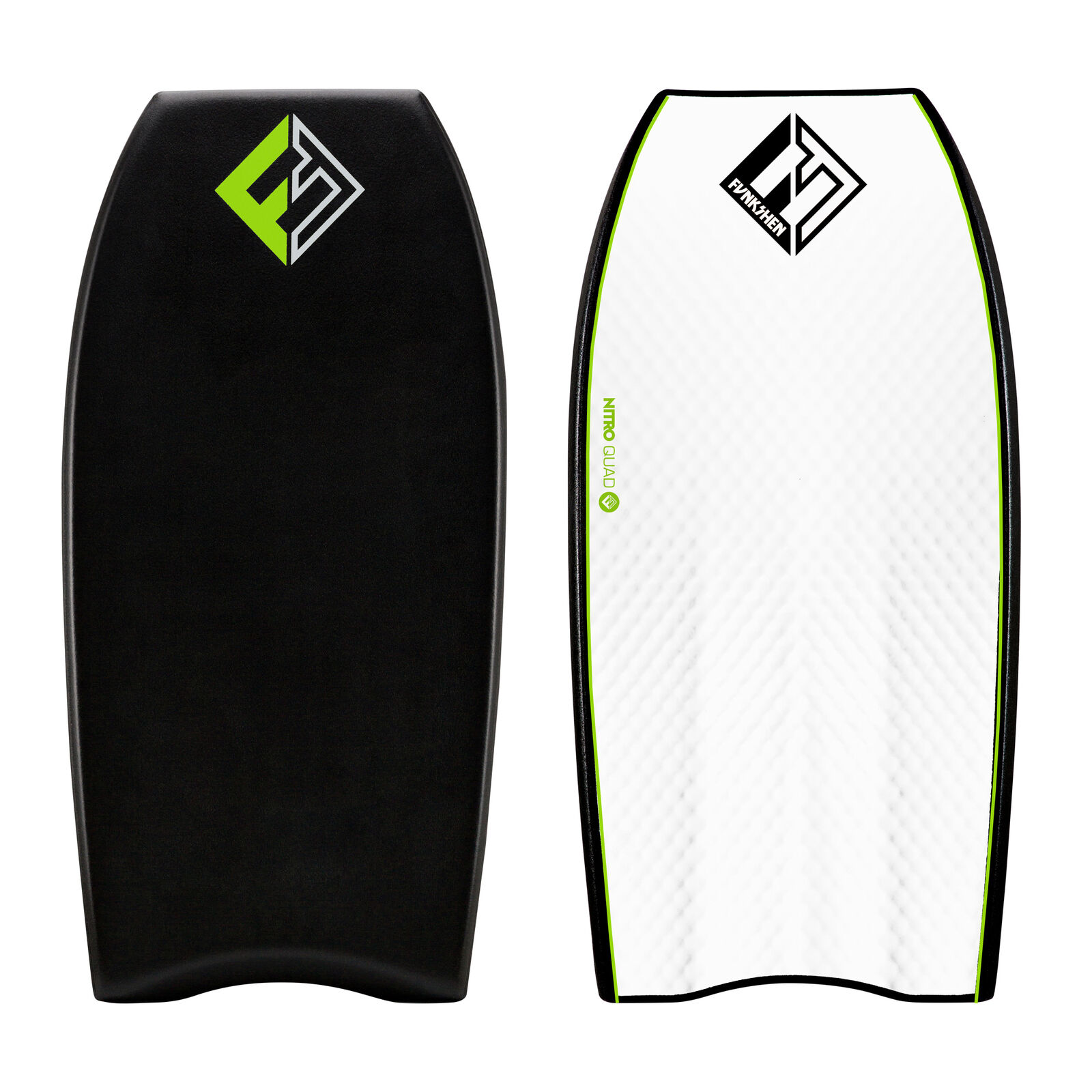 Funkshen Nitro Quad Channel PP core bodyboard. This weapon is designed ...